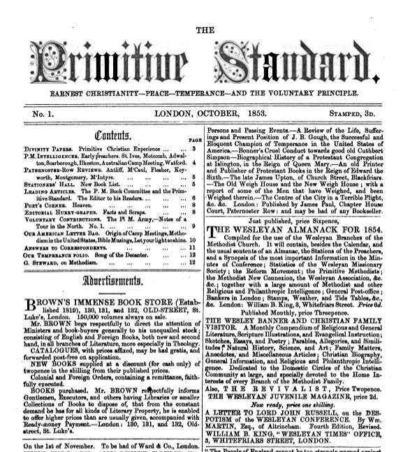 The Primitive Standard (1853-54) | Journals and periodical articles ...
