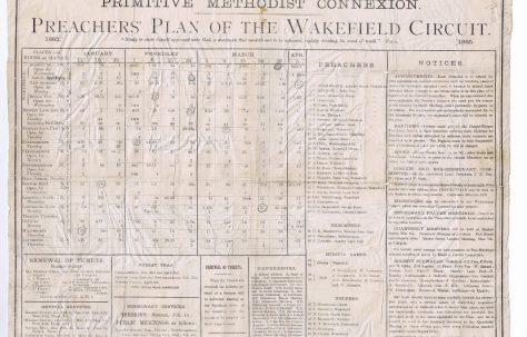 Circuits beginning with W | My Primitive Methodists